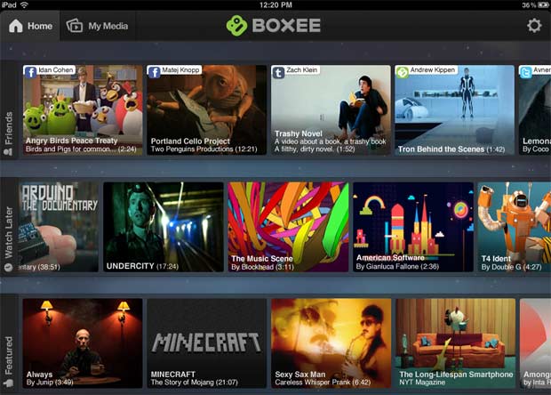 Boxee for iPad - COOL HUNTING®