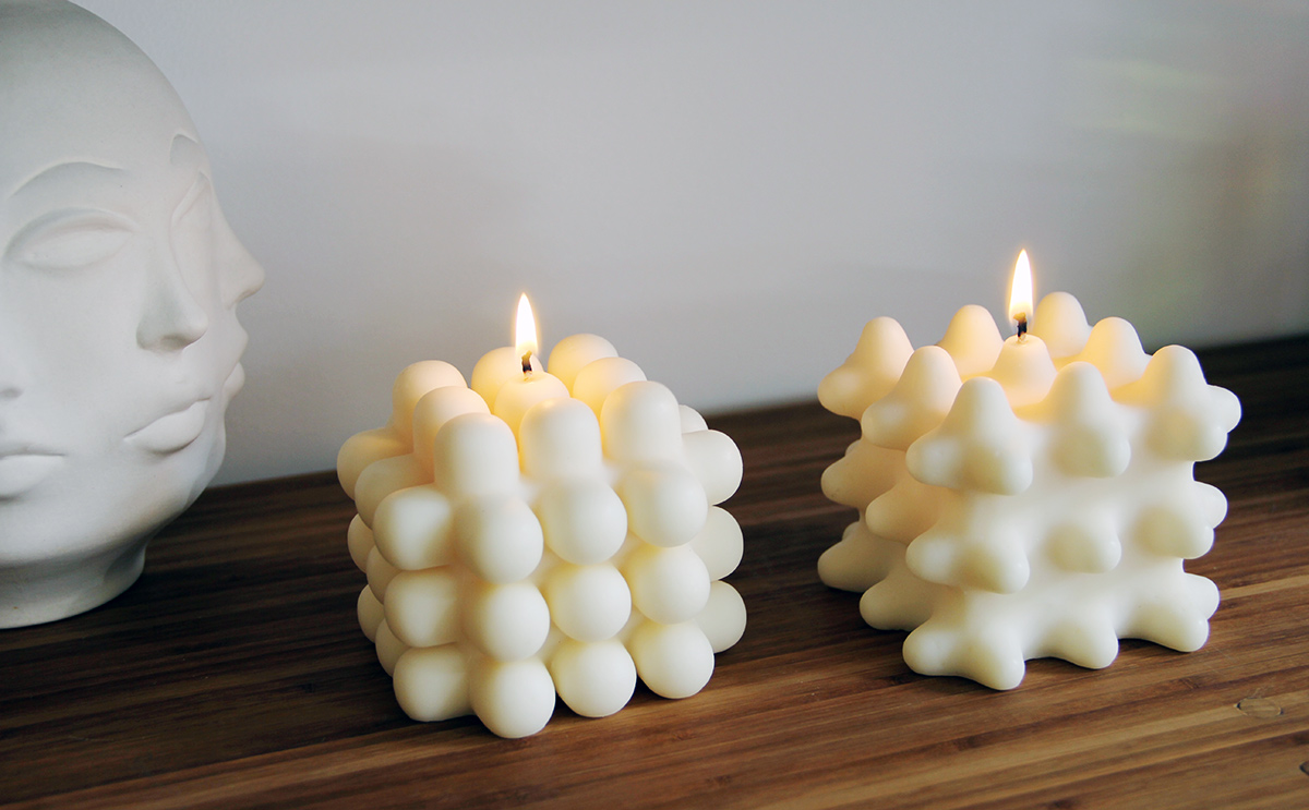 Six Oddly Shaped Candles - COOL HUNTING®