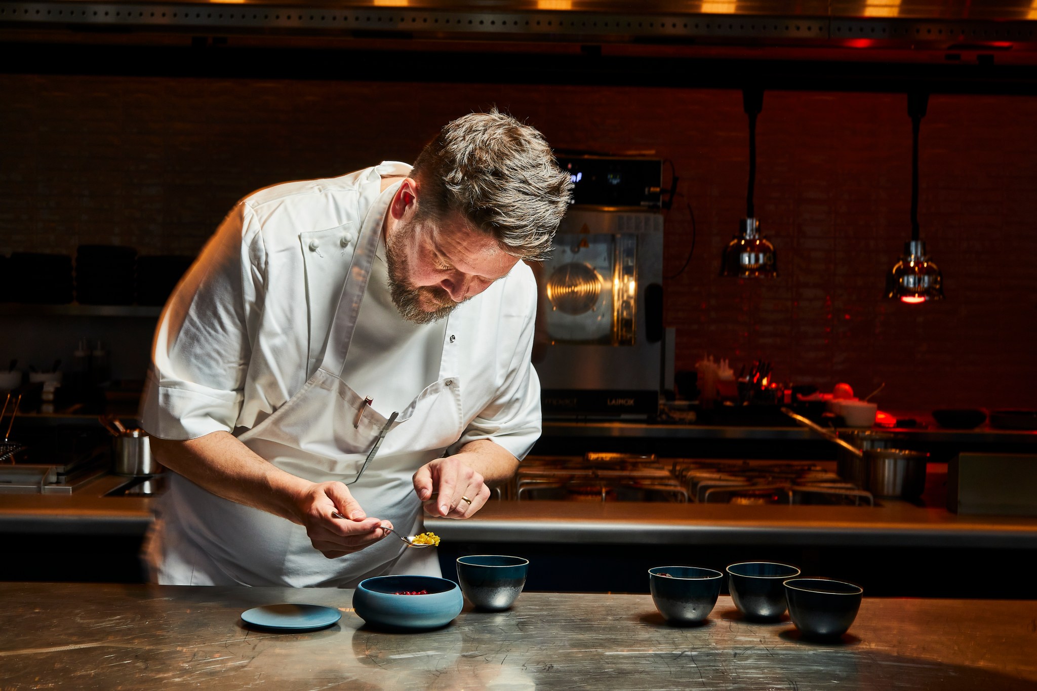 Chef Gunnar Karl Gíslason on the Tides Restaurant Inside The Reykjavik ...