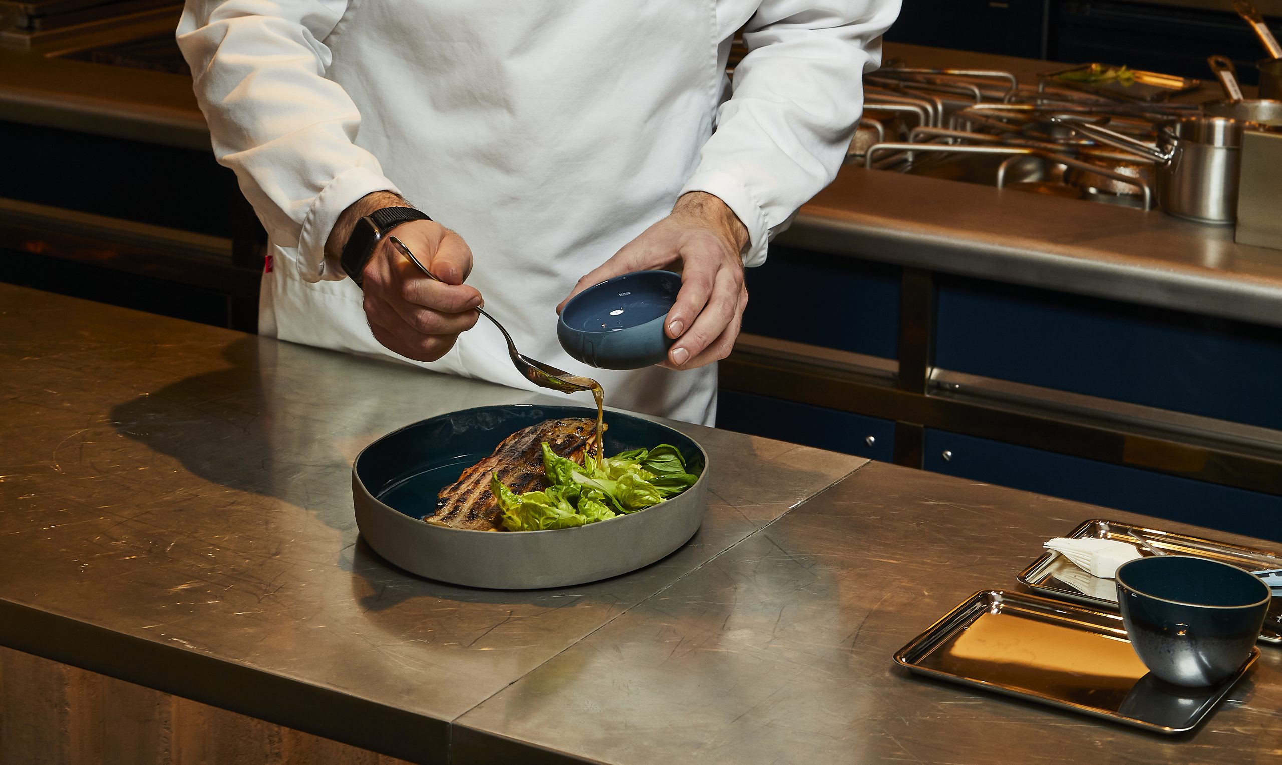Chef Gunnar Karl Gíslason on the Tides Restaurant Inside The Reykjavik ...