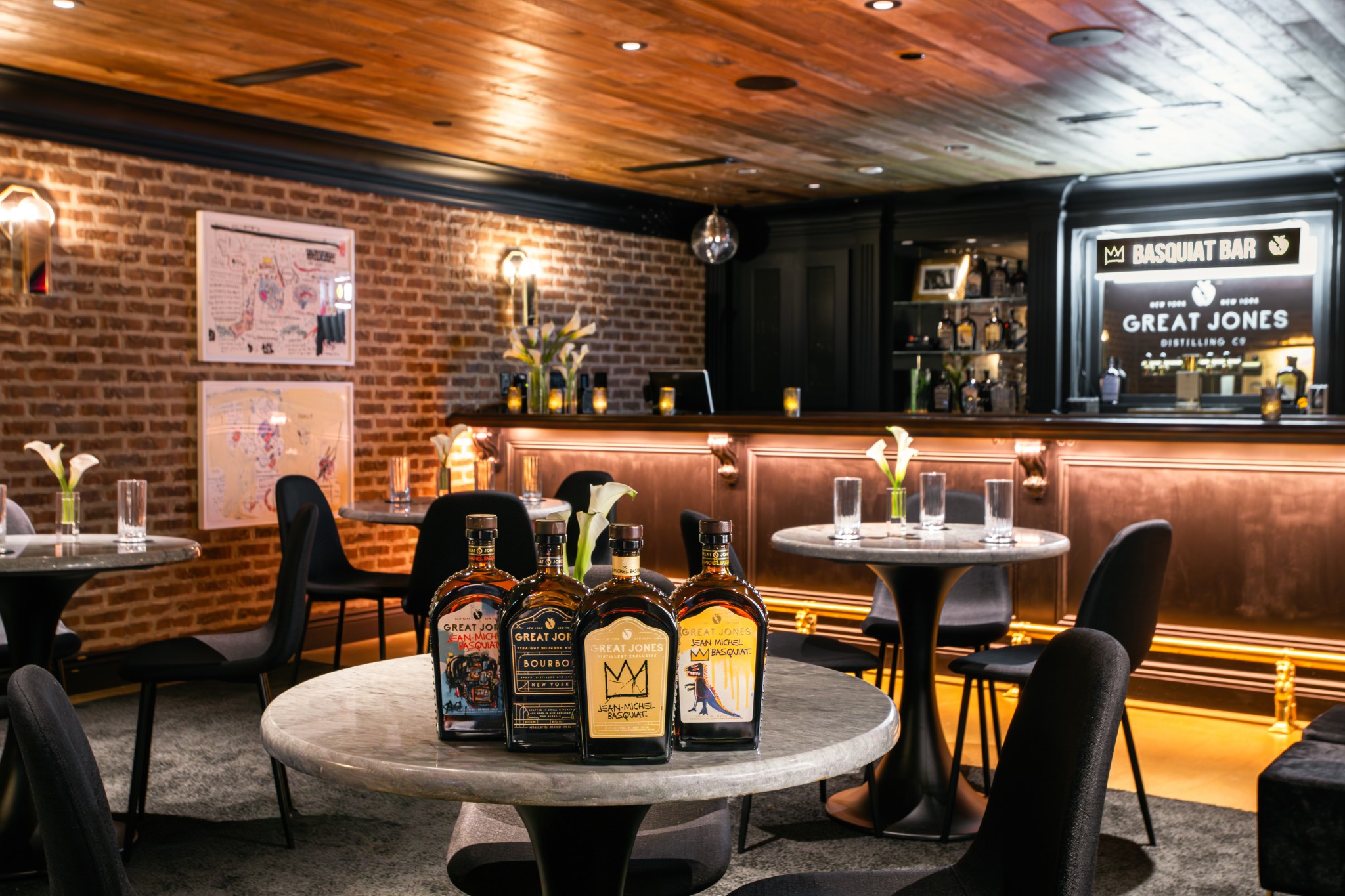 Great Jones Distilling Co’s Jean-Michel Basquiat Bottle Collection ...