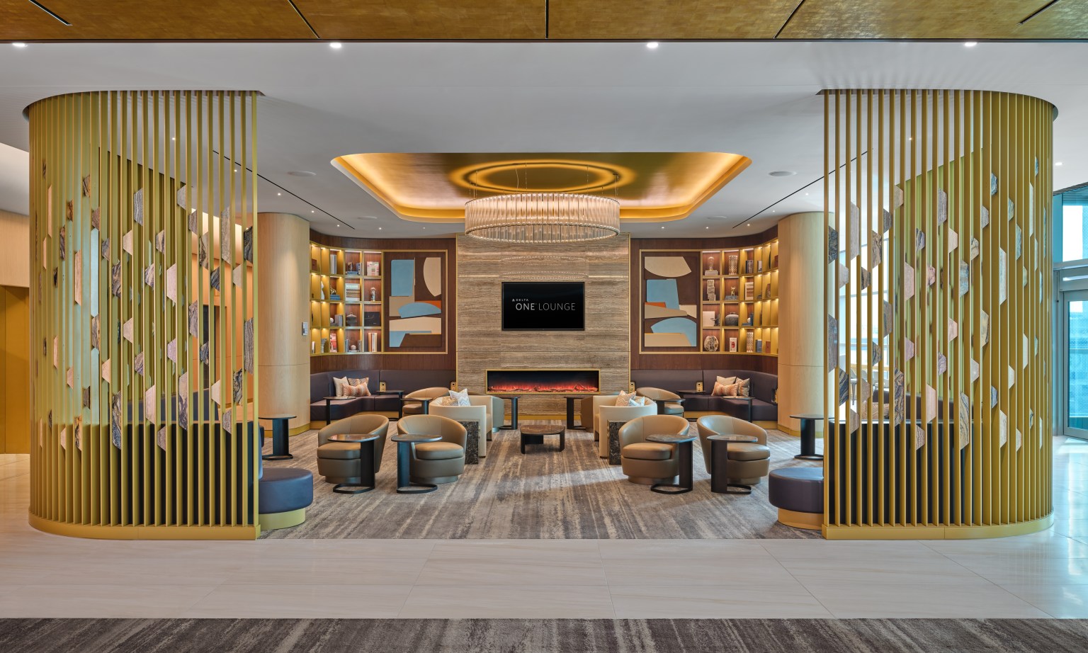Interview: Sam Roberts on the New JFK Delta One Lounge Design - COOL ...
