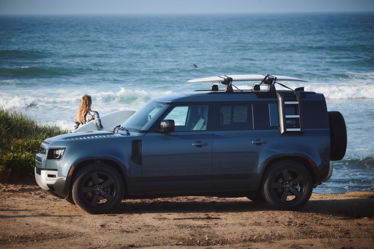 The Breezy Partnership Between Land Rover Defender and The Surf Lodge ...