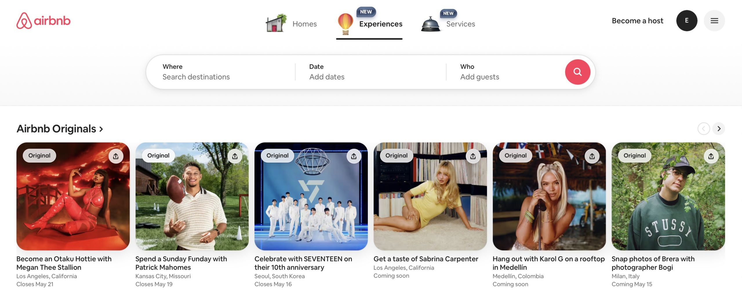 Airbnb Launches Services, Experiences and an All-new app - COOL HUNTING®